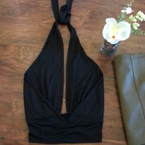 Tobi | Tops | Sexy Black Halter Top | Poshmark